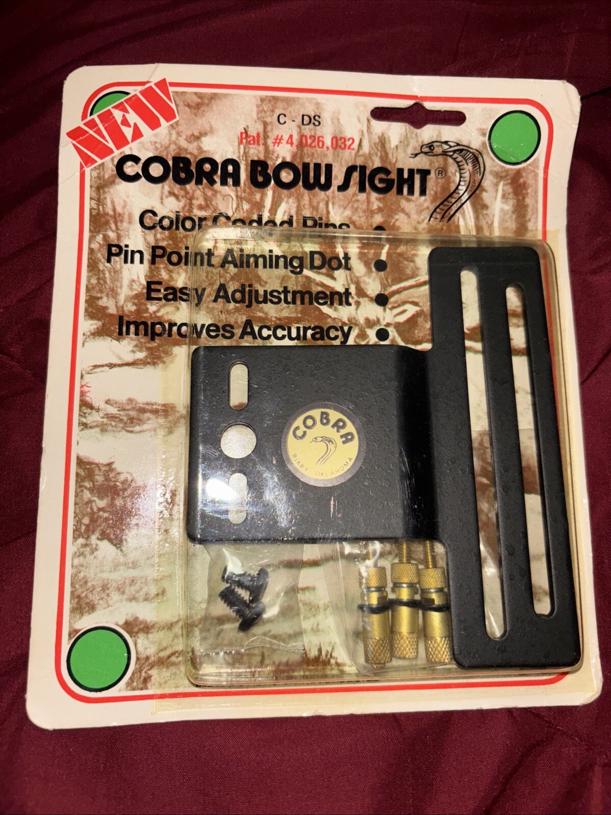Cobra Archery Double Slot-8 by Bow Sight Body Target, Field, Bow ...
