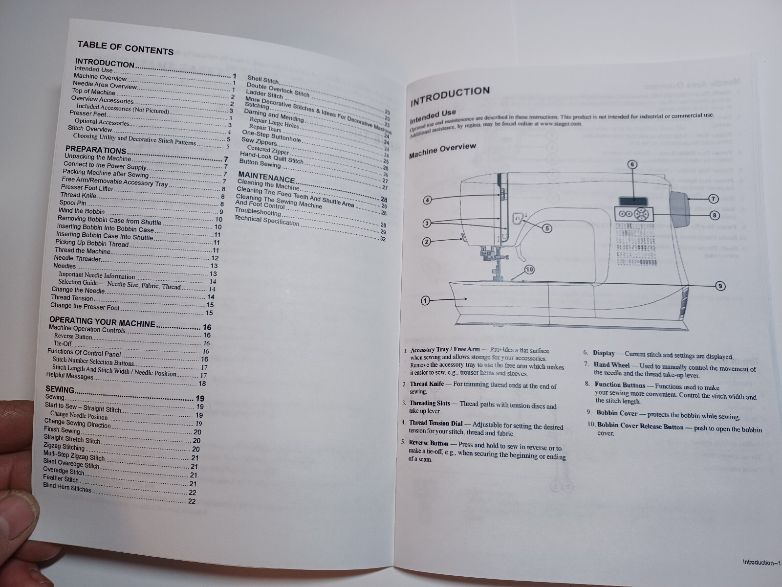 Singer C5650 Sewing Machine Owners Manual reproduction and C5655 | eBay