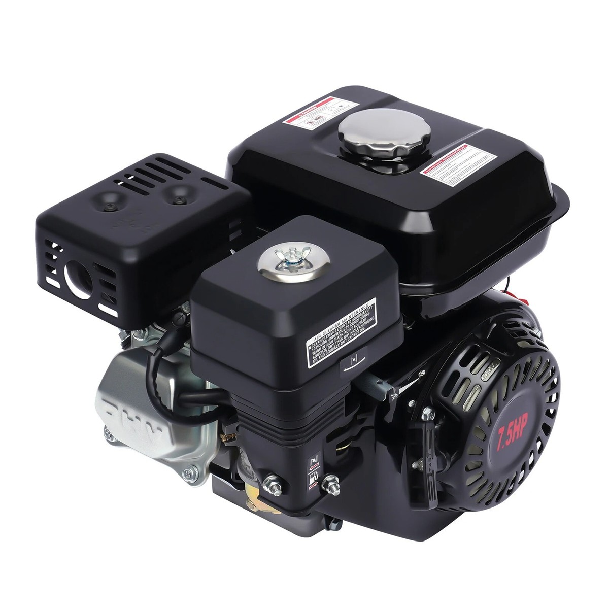 OHV Gas Engine For Generators 15HP 420CC 4-Stroke Horizontal Gas Engine ...