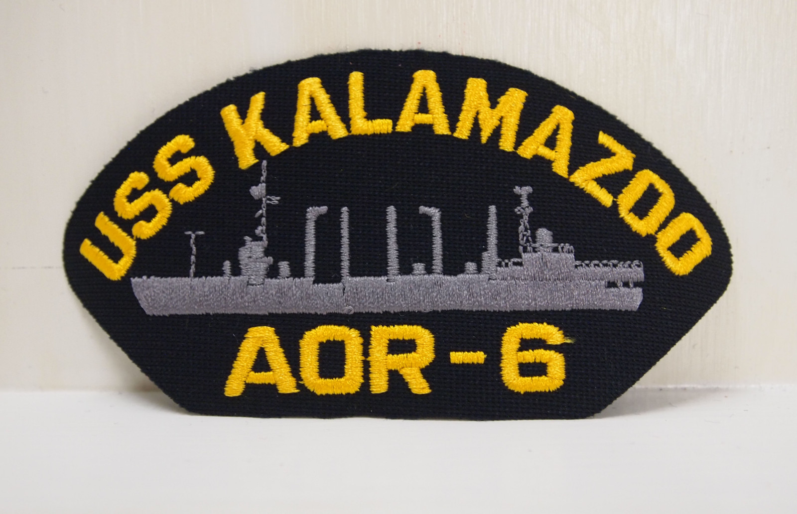 US NAVY USS KALAMAZOO AOR-6 SHIP BOAT WICHITA PATCH | eBay