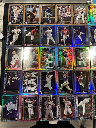 2025 Topps Series 1 Baseball GOLD, DIAMANTE, FOIL LOT x114 SEE PICS | eBay