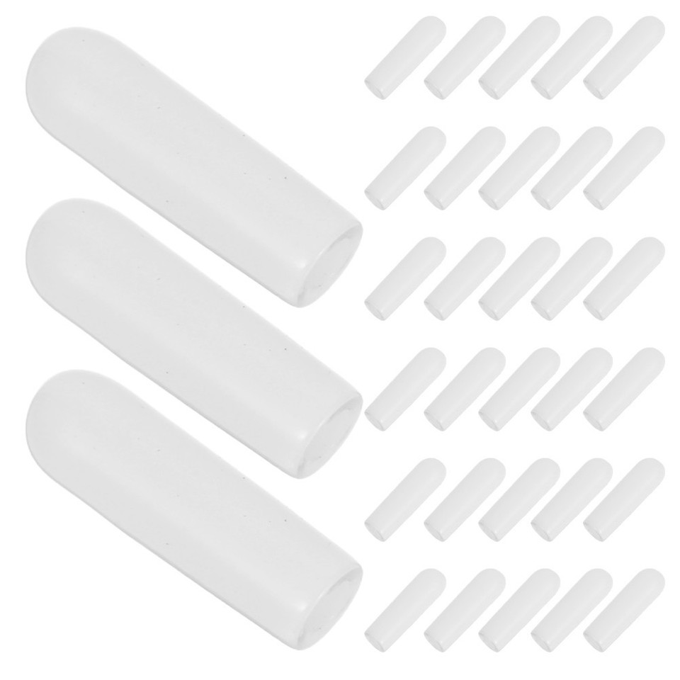 500pcs Clothes Hanger Hook Ends 0.16 Inch Hanger Hook Protector Caps ...