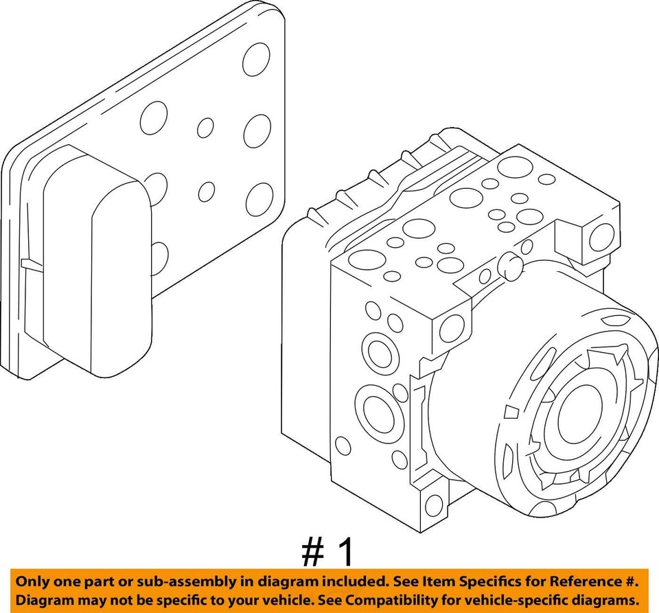 Anti-Lock Brake Part Assembly Fits 19 JETTA 3783757 | eBay