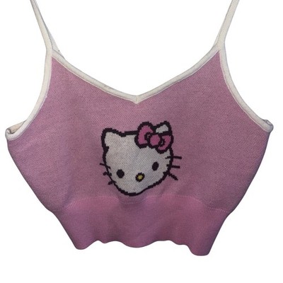 Forever 21 Hello Kitty Pink Knit Cami Top – Size Medium – New With Tags ...