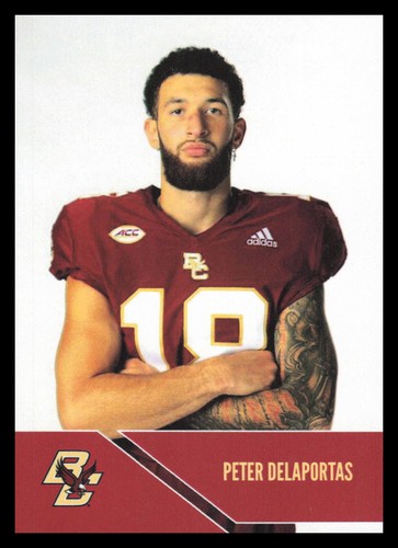 2024 ONIT Athlete Boston College Eagles #B-74 Peter Delaportas Football ...