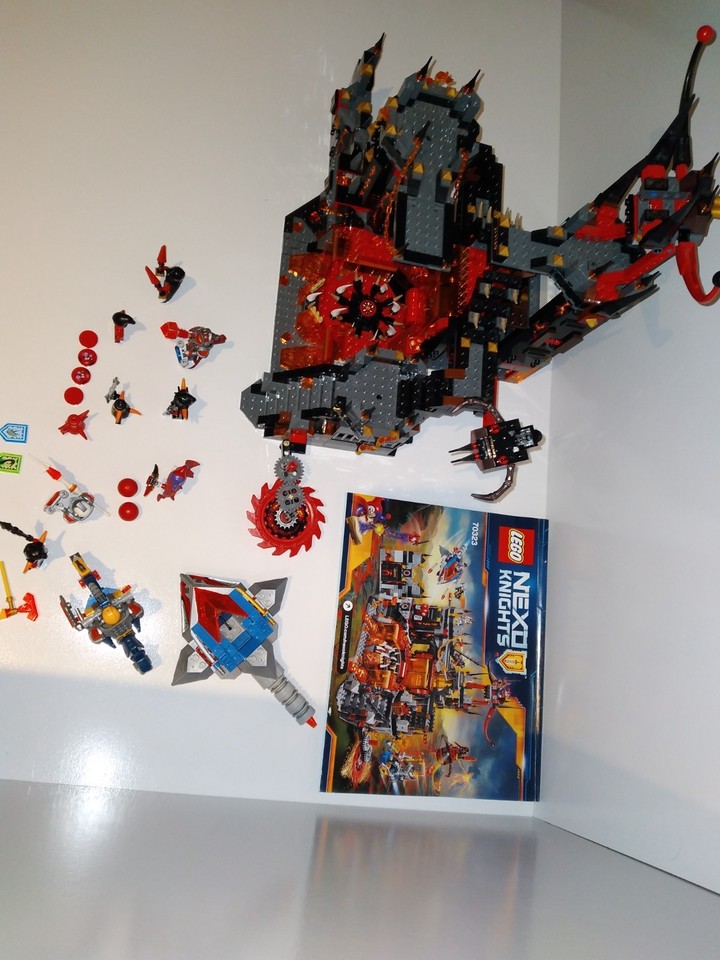 LEGO, Nexo Knights, Jestro's Volcano Lair(70323). Good condition, 9 ...