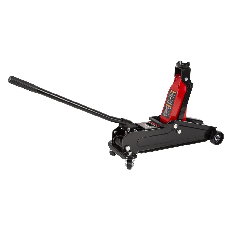 3 Ton Low Profile Floor Jack Aluminum Steel Racing Dual Pump Car Jack ...