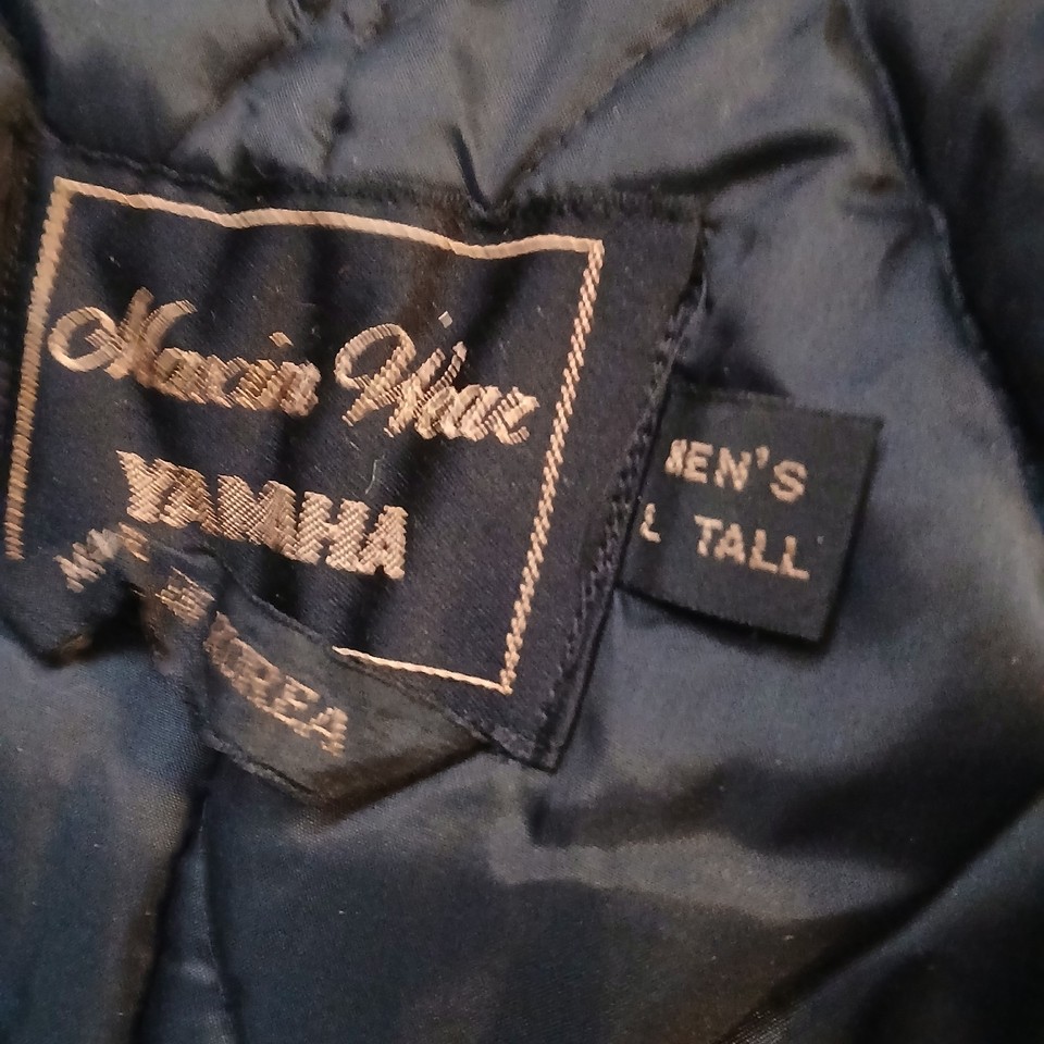 Men's L reg & Tall Vintage Yamaha Maxim Wear Snowmobile Coat & Snow ...
