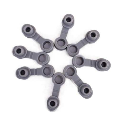 10/20pcs Silicone Sealing Bottle Straw Hole Grommets Stopper Lids Straw ...