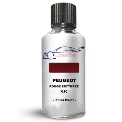 Touch Up Paint For Peugeot 207 Rouge Erythree Kjc Stone Chip Brush ...