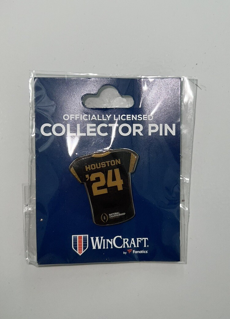 HOUSTON 2024 CFP National Championship Collector Pin MICHIGAN vs ...