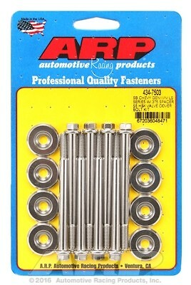 434-7503 ARP VALVE COVER BOLT KIT CHEVY GEN III LS USING .375" SPACER 3 ...