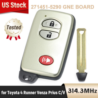 Keyless Smart Remote Key Fob for Toyota 4Runner 2009-2019 HYQ14ACX ...
