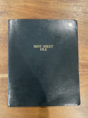 FULL Mint Sheet File Stamp Album (50+ Pages) | eBay