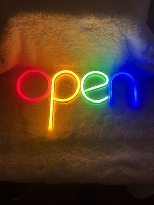 New ! Neon Sign “ OPEN “ Nice Color ! | eBay