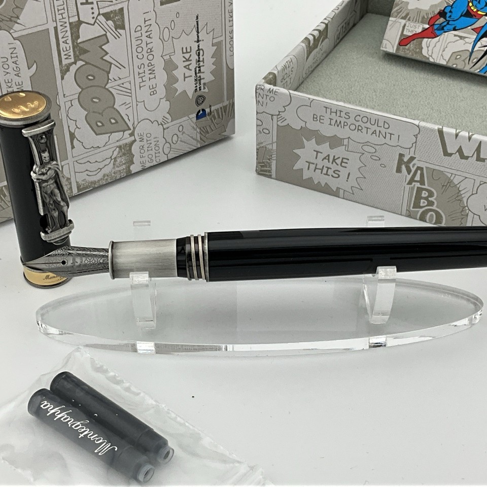 MONTEGRAPPA DC COMICS BATMAN FOUNTAIN PEN MED NIB | eBay
