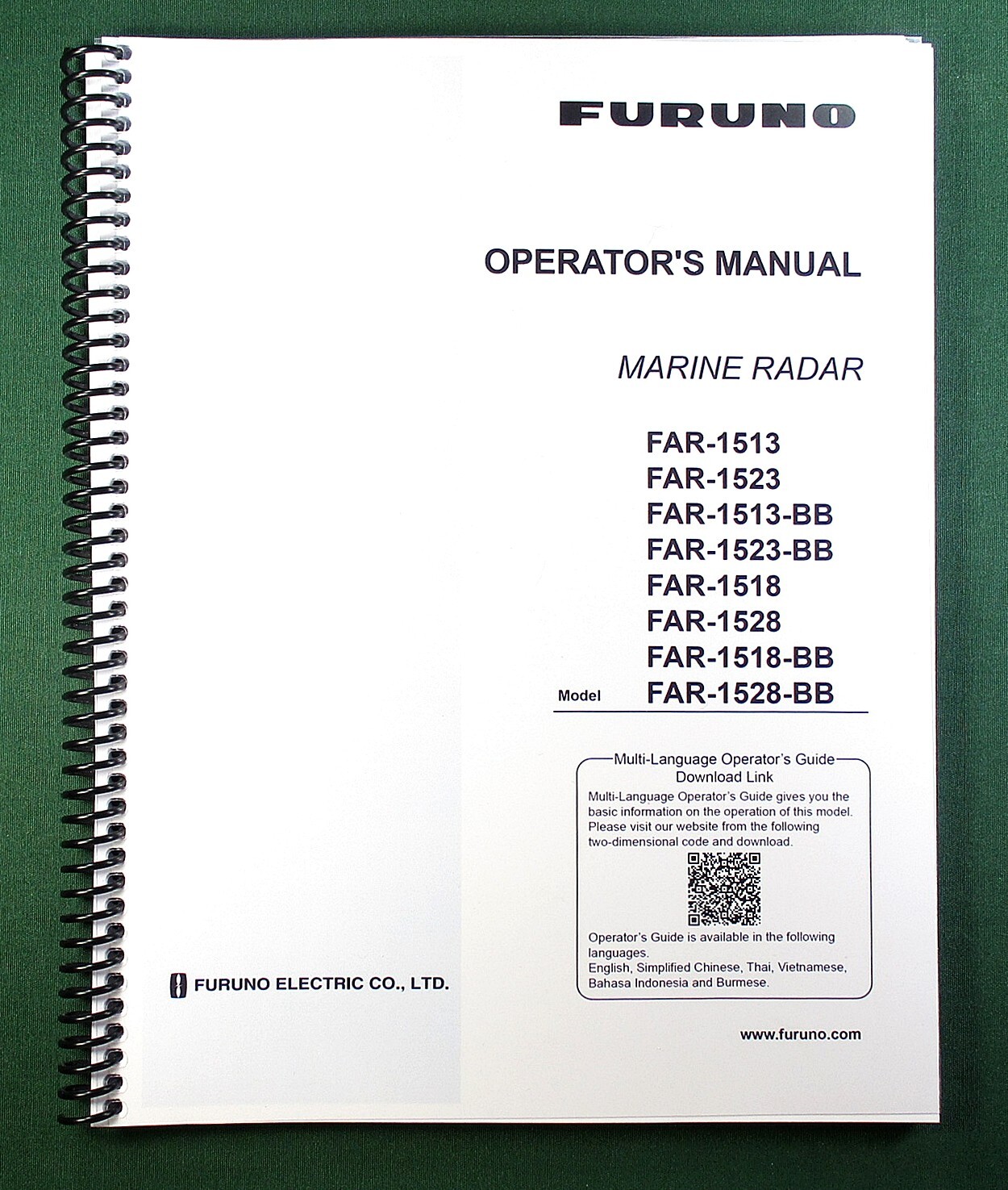 Furuno FAR-1513 1518 1523 1528 Operator's Manual: 213 Pages ...