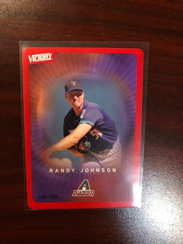 2003 UPPER DECK VICTORY TIER 5 RED GRAND SLAM #7 RANDY JOHNSON RARE SSP #/25 | eBay