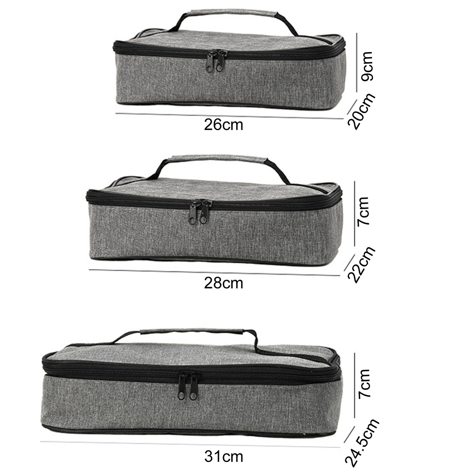 Lunch Box Pouch Waterproof Keep Warm Outdoor Picnic Portable Thermal ...