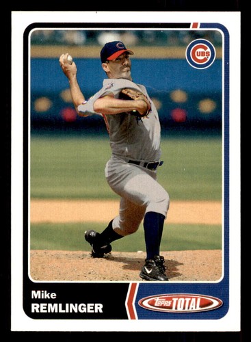 2003 Topps Total #159 Mike Remlinger Chicago Cubs | eBay