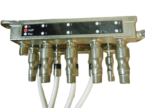 Antronix VRA901/ACP 8+1 Port F81 Coaxial RF Unity Gain Amplifier ...