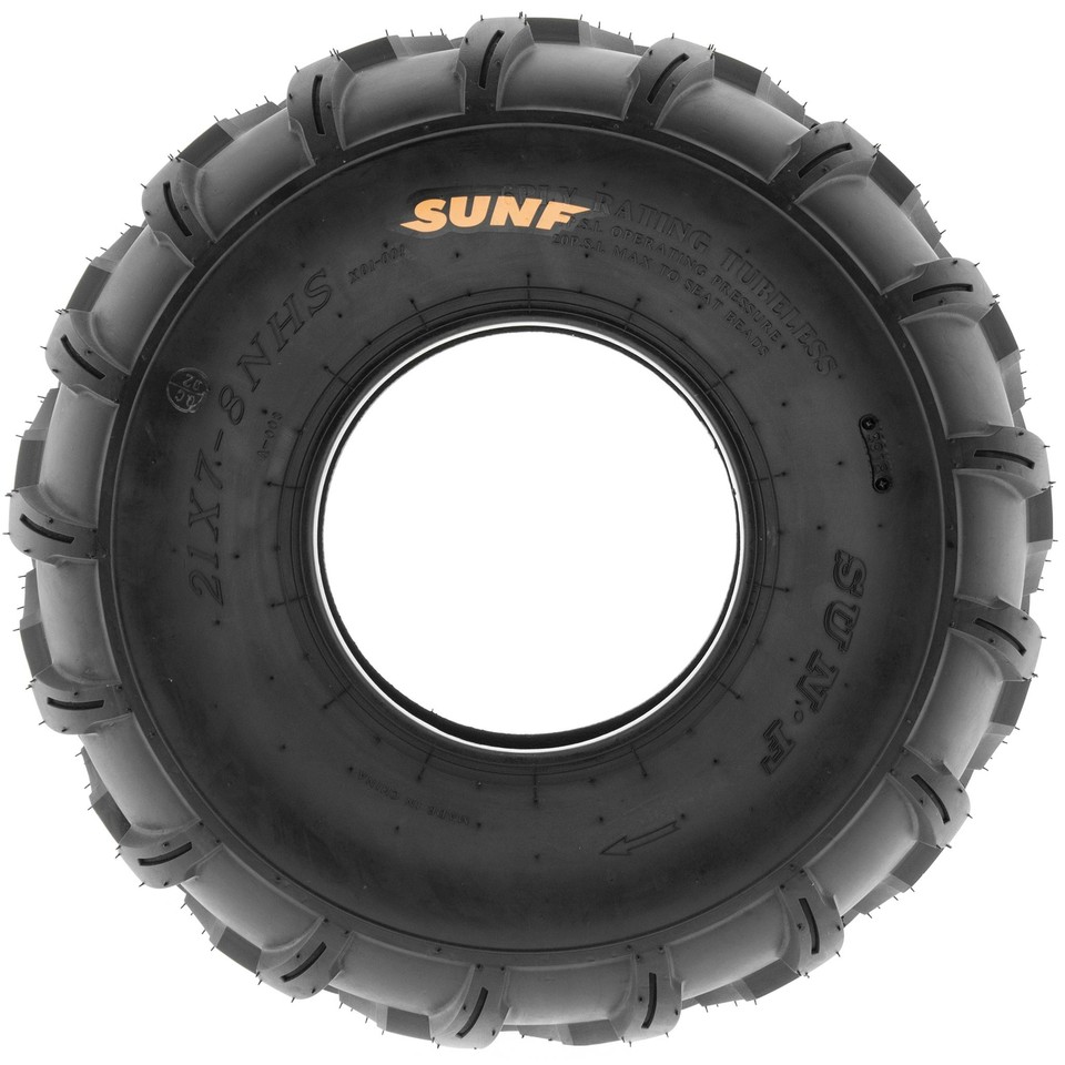 Pair of 2, 21x7-8 21x7x8 Quad ATV All Terrain AT 6 Ply Tires A003 by ...