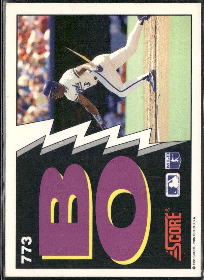 1991 Score #773 Bo Jackson Bo Breaker Royals | eBay