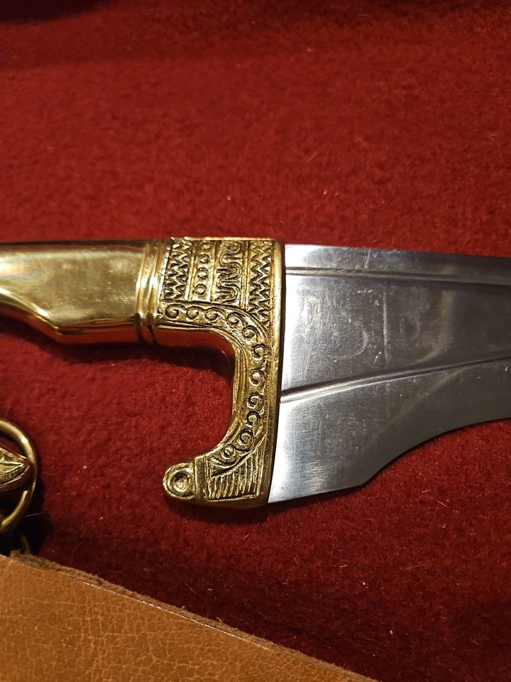 Vintage Macedonian Falchone Sword Alexander The Great With Ornate Handle India | eBay