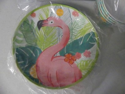 New Flamingo Dinnerware Melamine Dishes Life is Sweet | eBay