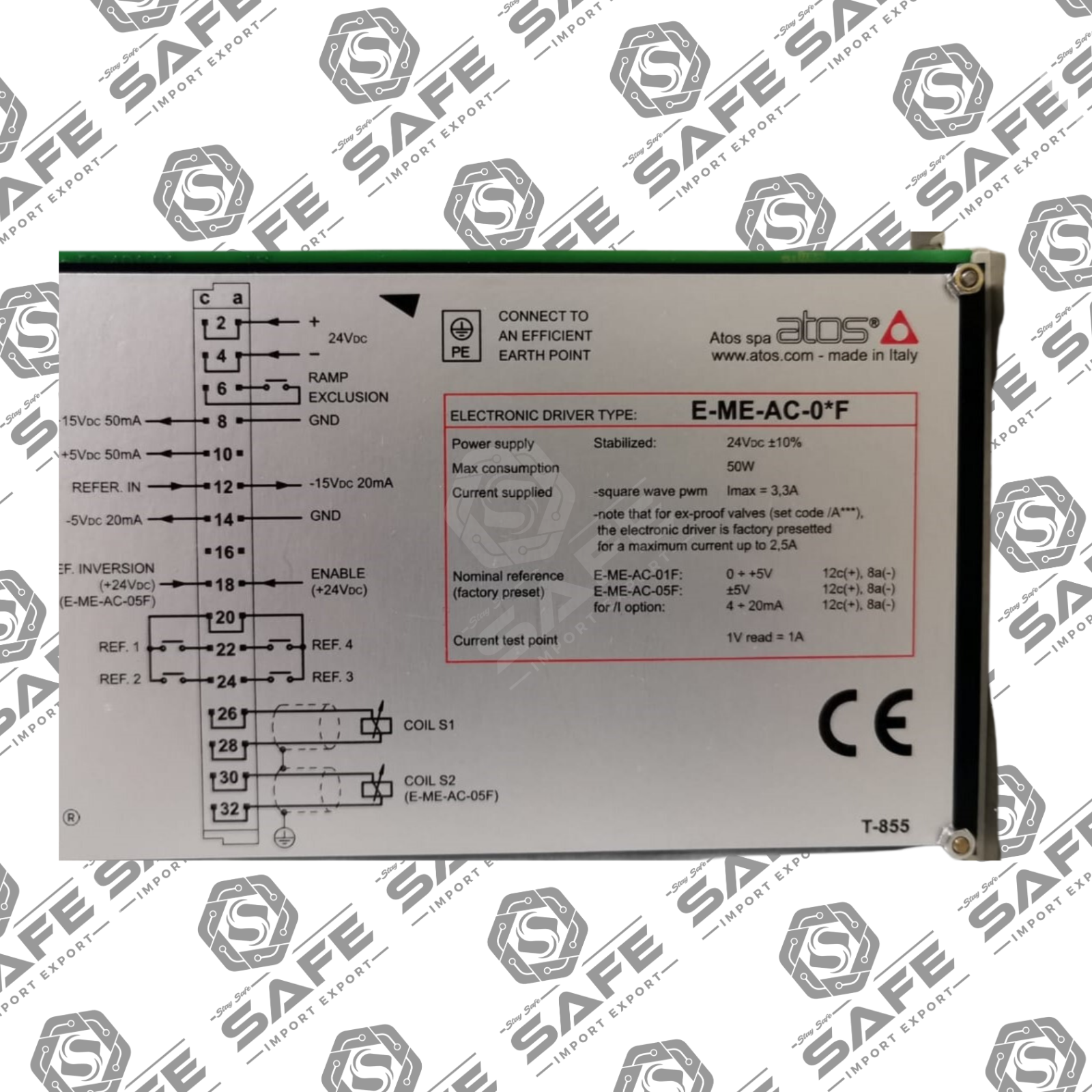 ATOS E-ME-AC-0*F ELECTRONIC DRIVER Atos E-ME-AC-0 Electronic Driver ...