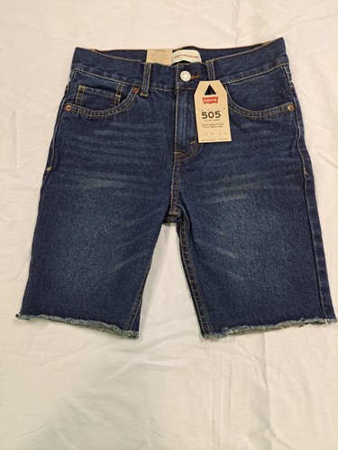 New With Tags Levi's 505 NWT Cut-Off Denim Shorts 10 reg w25 | eBay