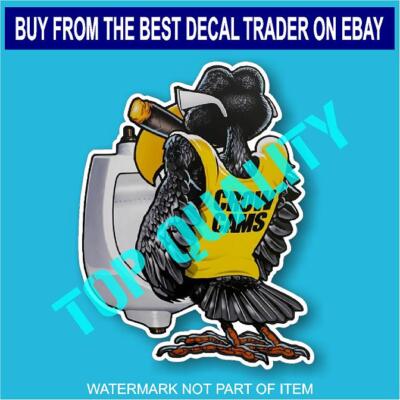 HOT ROD CROW DECAL STICKER VINTAGE MOTORSPORT HOT ROD RAT ROD DECALS ...