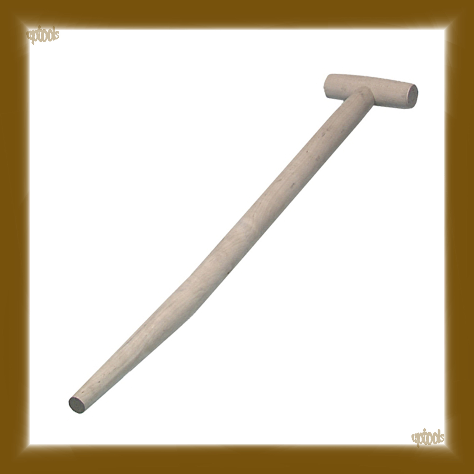 Faithfull Spade & Fork Replacement Handle 71cm 28" - Ash T Handle Bent ...