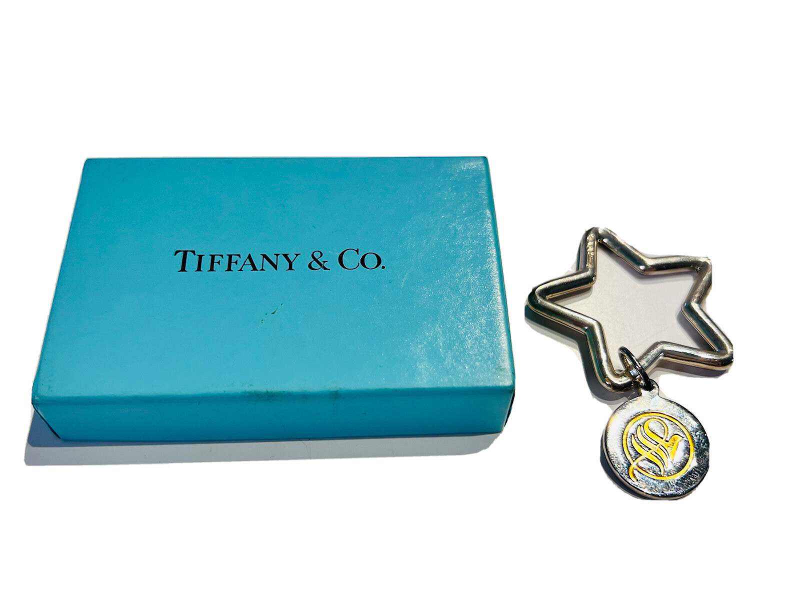 Tiffany & Co Sterling Silver Star Keychain | eBay
