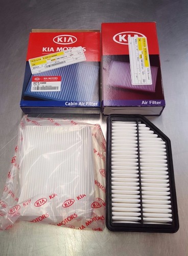 NEW OEM 2014-2016 KIA SOUL ENGINE/CABIN AIR FILTER KIT | eBay