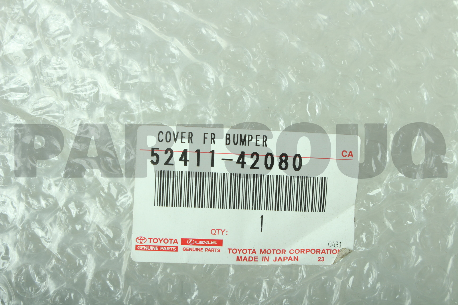 5241142080 Genuine Toyota GUARD, FR BUMPER 52411-42080 | eBay