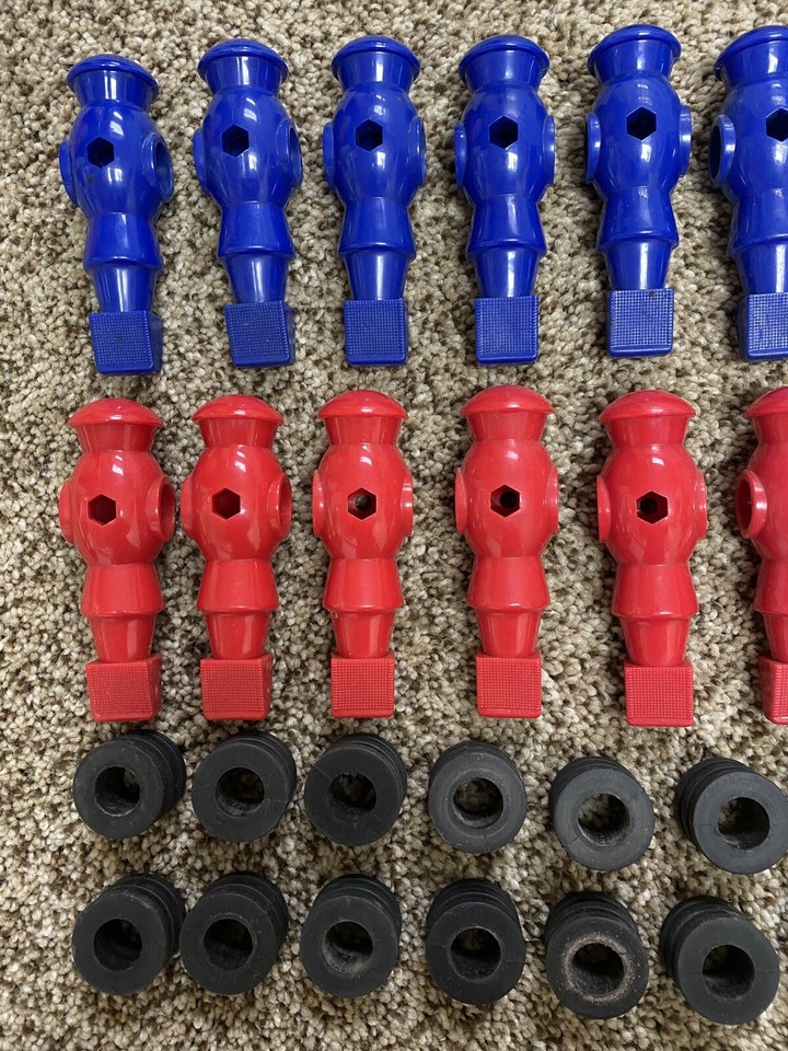 Hathaway Premium Replacement Foosball Men 5/8 rod Plus Grommets ...