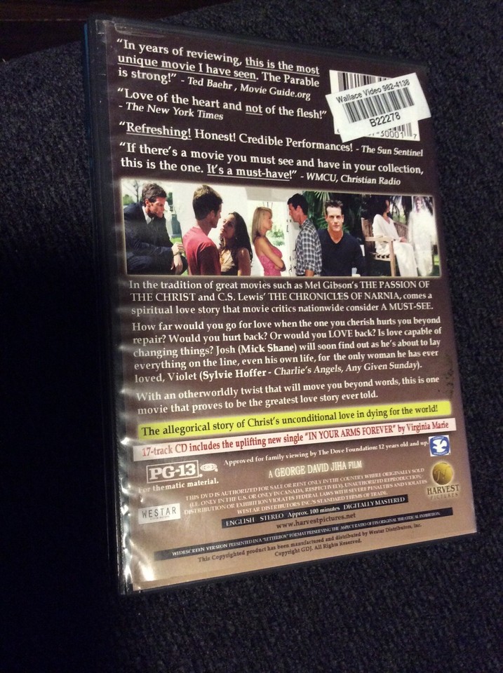 The Parable Of The Christ Dvd | eBay