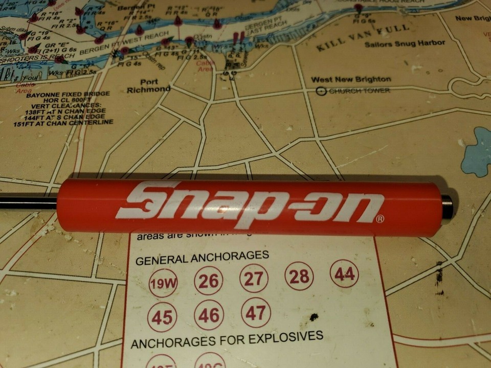 SNAP-ON TOOL POCKET SCREWDRIVER, 10 SCREW DRIVERS IN RED, BRAND NEW ...