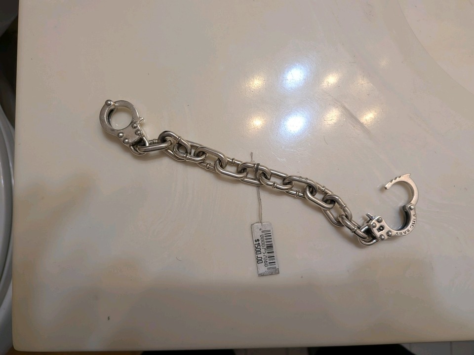 King Baby Studio Handcuff Silver Bracelet | eBay