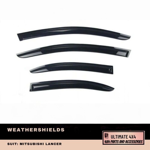 Premium Weather Shields Weathershields Door Visor for Lancer CJ Sedan ...