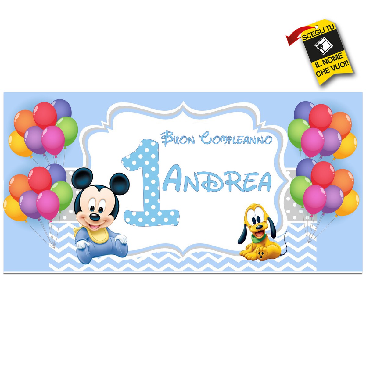 Baby Topolino 1° Compleanno