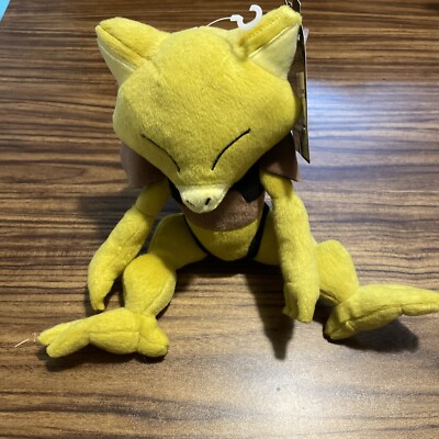 2017 Tomy Pokemon ABRA Sitting 8'' Tall Plush Toy NEW With TAGS | eBay