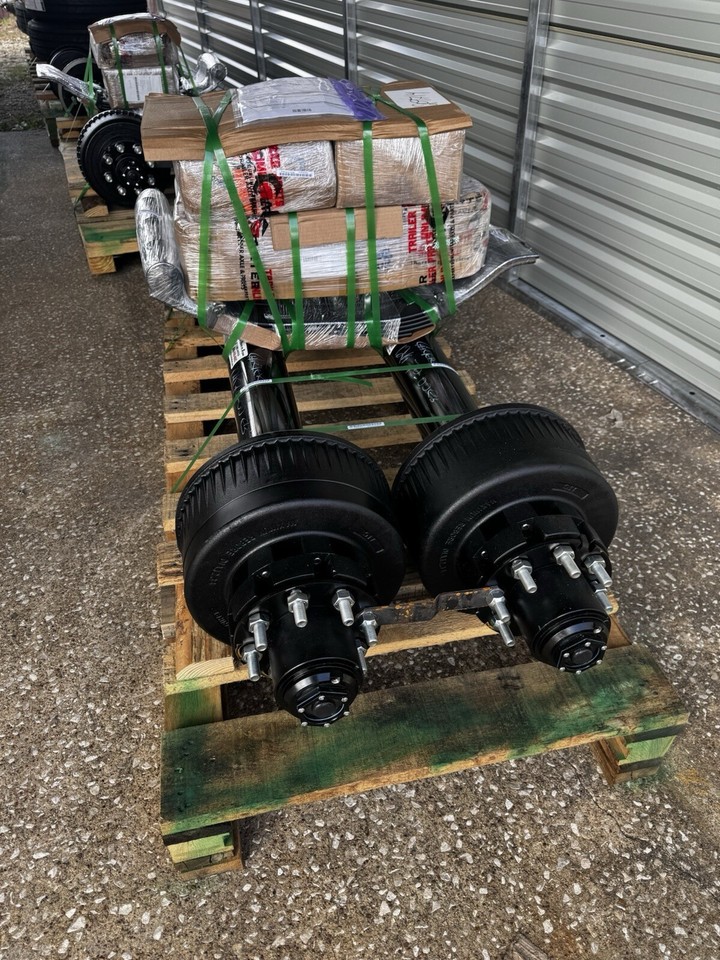 12k Carter Trailer Axle - Sprung - 12000 lb Electric Brake 8 lug ...