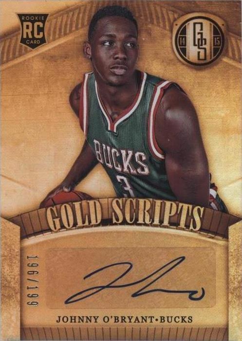 2014-15 Panini Gold Standard - Gold Scripts Johnny O'Bryant #20 /199 ...