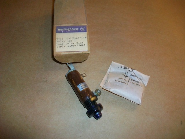 Westinghouse EZC Minalite BLUE 115V 449D187G44 for sale online | eBay