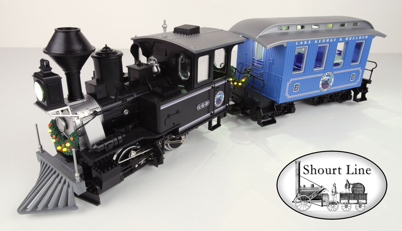 LGB 72327 SL Tiffany Ultimate Hybrid 71 LED Passenger Christmas Train ...