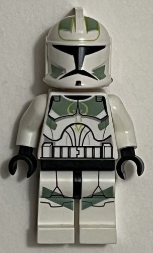 LEGO Star Wars Minifigure sw0298 Green HORN COMPANY CLONE TROOPER from ...