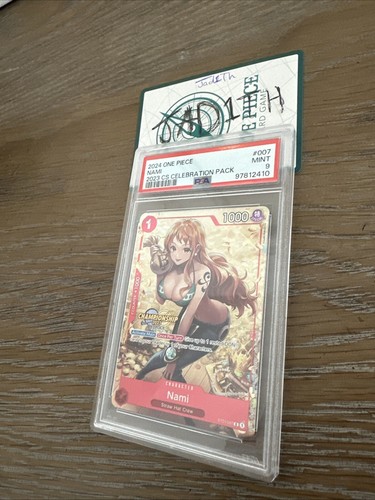 PSA 9 Nami Championship 2023 CS Celebration Pack ST01-007 OnePiece ...