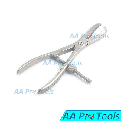 Bone Holding Forceps 9" Reduction Curved Serrated Jaw With Speed Lock ...